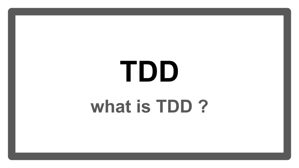 Tdd 테스트 주도 개발 Part2 우당탕탕 개발기록